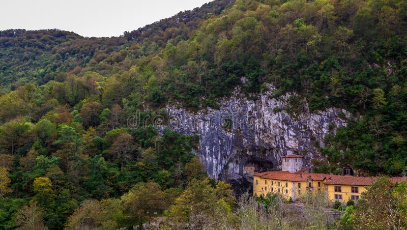 St Peter Monastery stock image. Image of cave, spain - 35074573