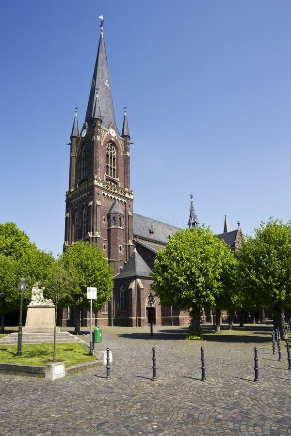 St. Peter and Paul at Kerken-Aldekerk Editorial Stock Photo - Image of ...