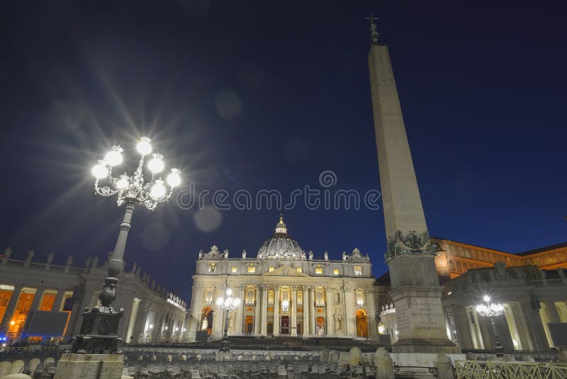St. Peter S Basilica in Vatican, Rome, Italy Editorial Stock Photo ...