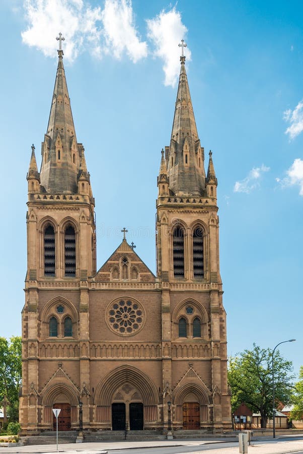 St. Peter S Cathedral in Adelaide Stock Image - Image of catholic ...