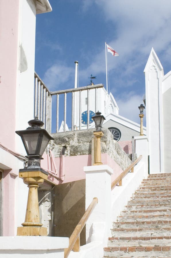 St. Peter S Church - Bermuda Stock Image - Image of basilica, religion ...