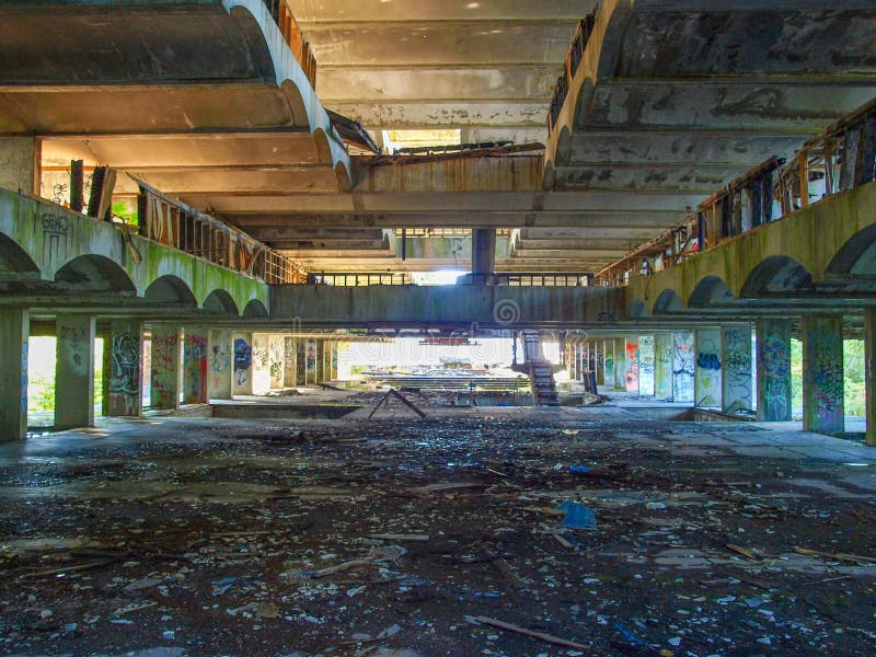 St Peter Seminary Cardross foto editorial. Imagen de proyecto - 36263176