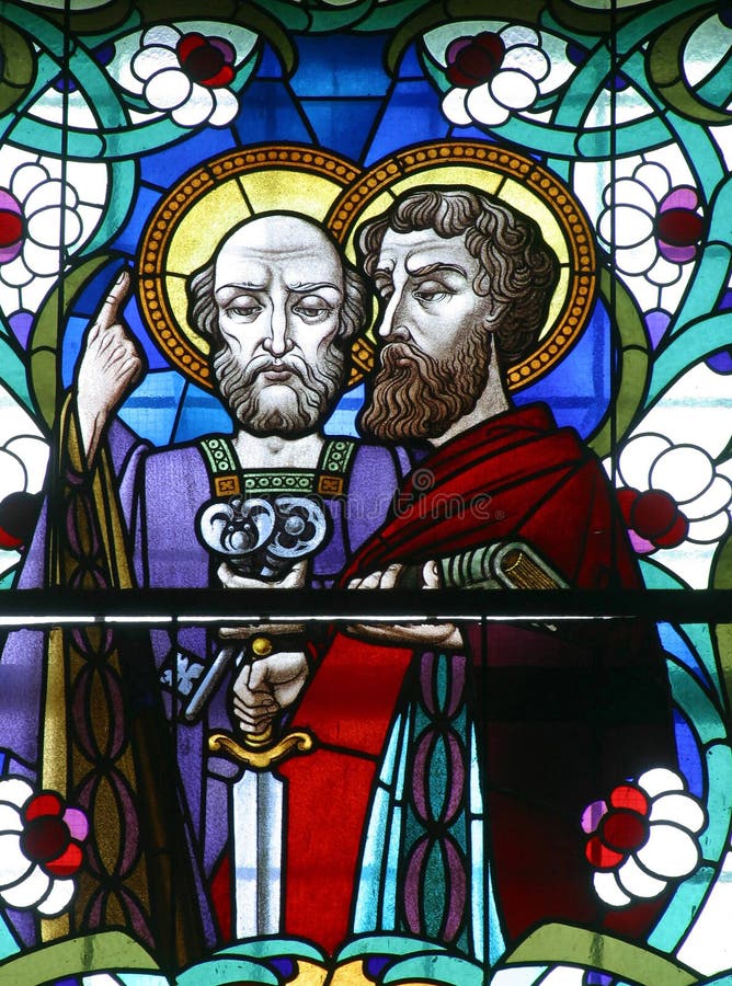 St. Peter and st. Paul stock photo. Image of paul, church - 11280144