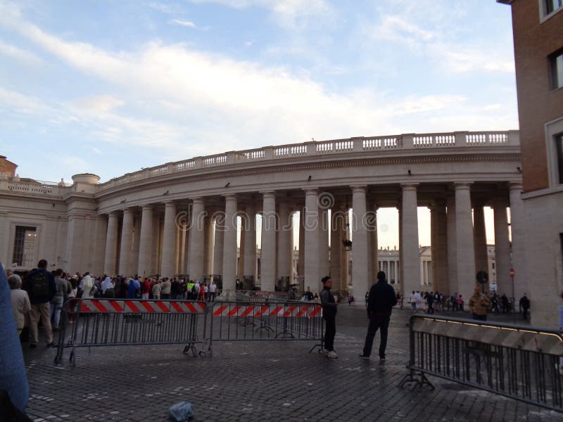 The St.peters Basilica in Italy Editorial Image - Image of arch ...