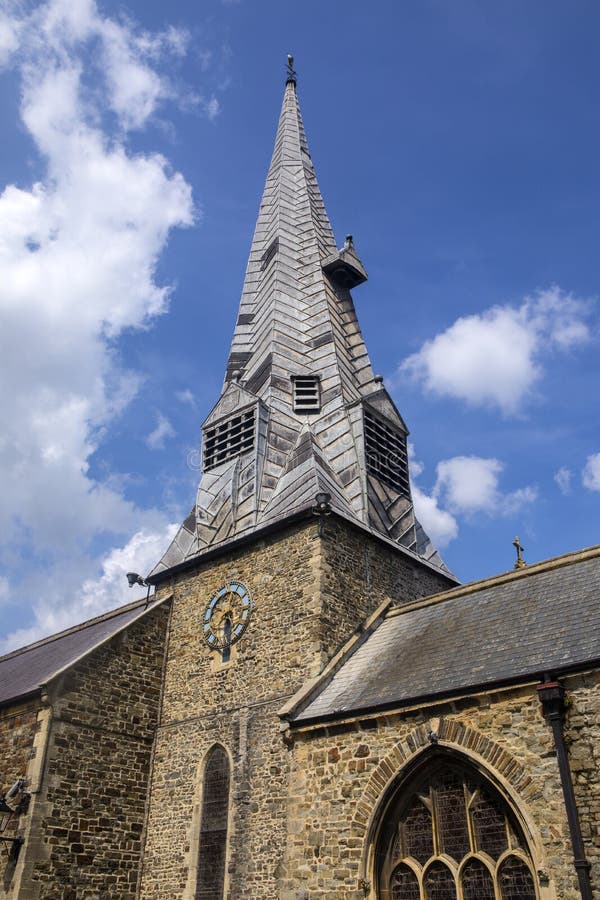St. Peters Church in Barnstaple in Devon Stock Photo - Image of kingdom ...