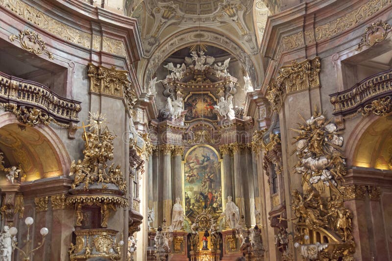 Weense kerk stock foto. Image of wenen, toerisme, gotisch - 33390078