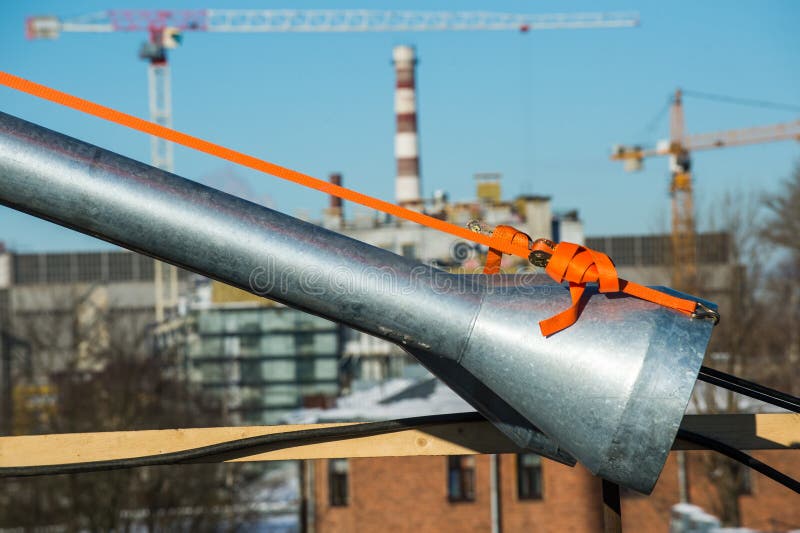 The Cable-stayed Bridge Under Construction. the Final Stage of ...