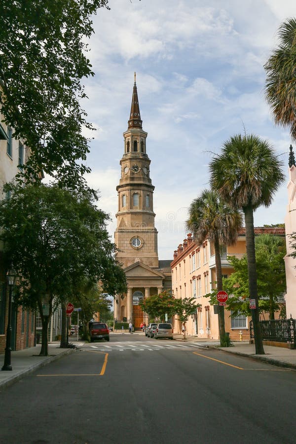 Die Ruinen St. Phillips Church Errichtet Durch Die Anglo-Amerikaner ...