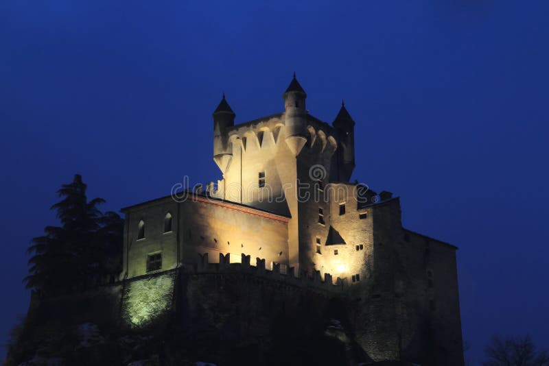 Saint Pierre Castle stock image. Image of saint, building - 12424963