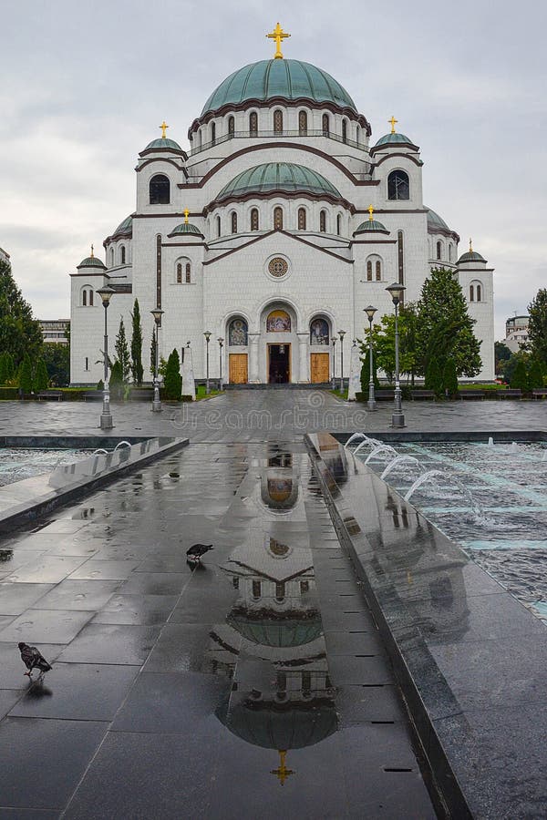 St Sava Temple fotografia stock. Immagine di chiesa, parco - 44364794
