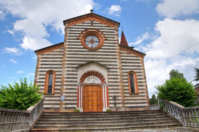 Little Italian church stock image. Image of religion - 18181395