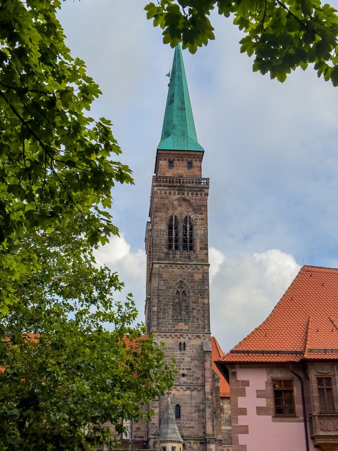 The St. Sebald Church in Nuremberg, Germany Stock Photo - Image of ...