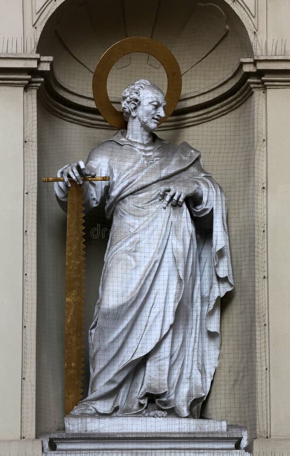 St. Simon the Apostle stock photo. Image of destination - 94758604