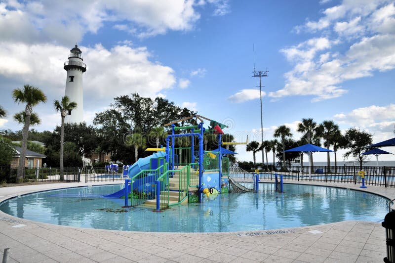 The St Simon Lighthouse stock photo. Image of simon - 144829546