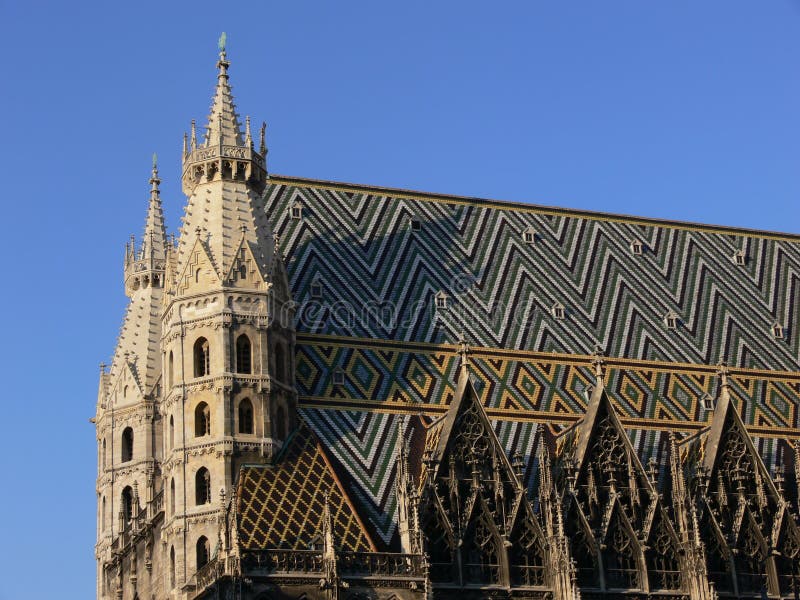 St.Stephan stock photo. Image of saint, light, roof, colour - 891750