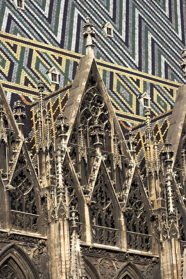 St. Stephan cathedral stock image. Image of vienna, tower - 11943821