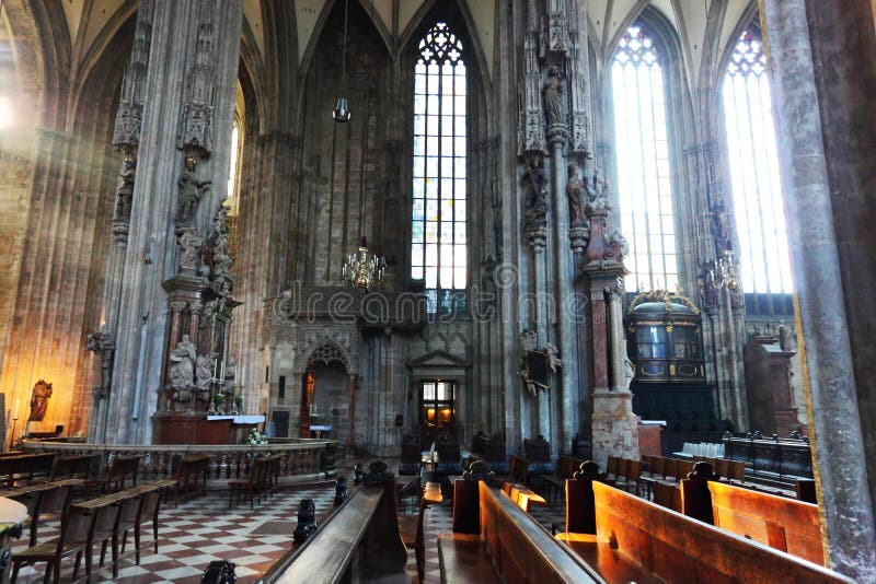 St. Stephan cathedral stock photo. Image of catholicism - 12571816
