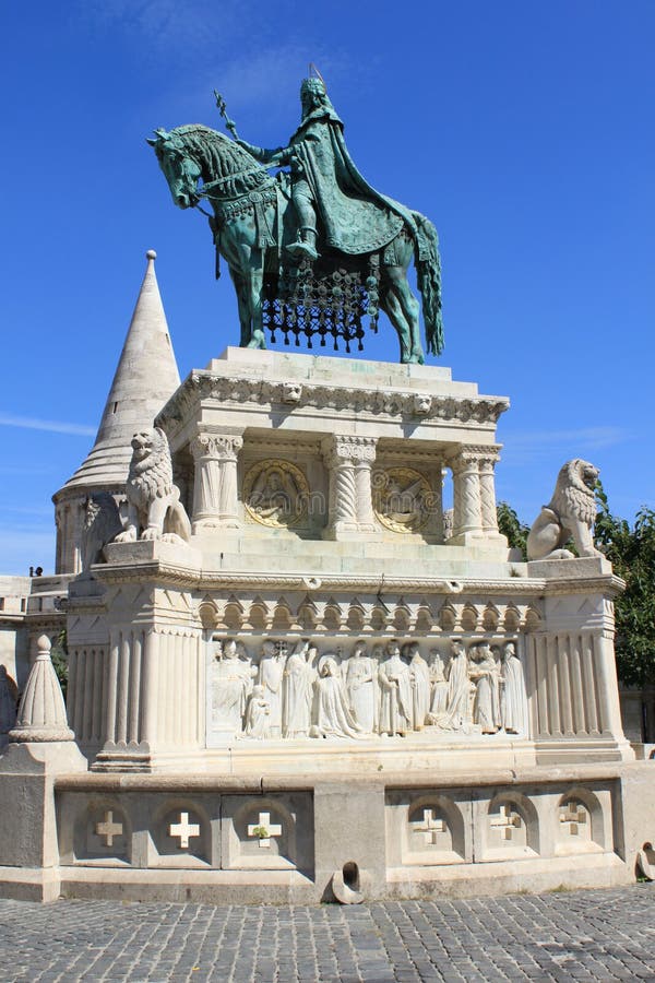 St. Stephan statue stock image. Image of weather, carved - 16132015