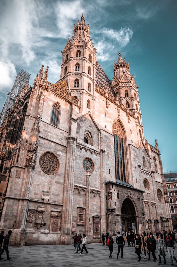 St. Stephen S Cathedral in Vienna Editorial Image - Image of religious ...