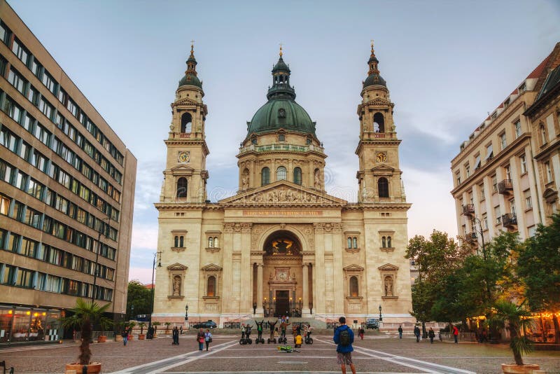 St Stephen St Istvan Basilica in Budapest Stock Image - Image of ...