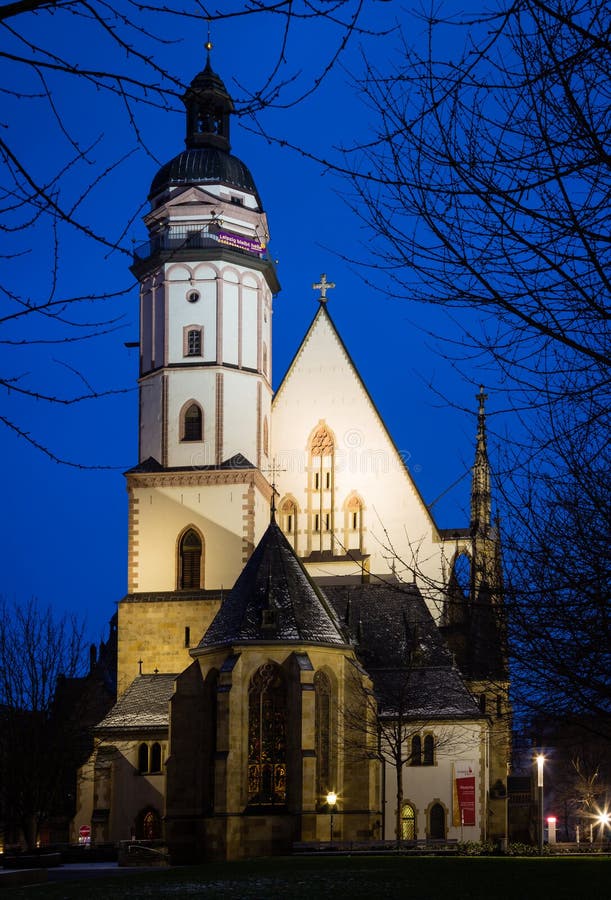 St Thomas church, Leipzig stock photo. Image of historic - 65317162