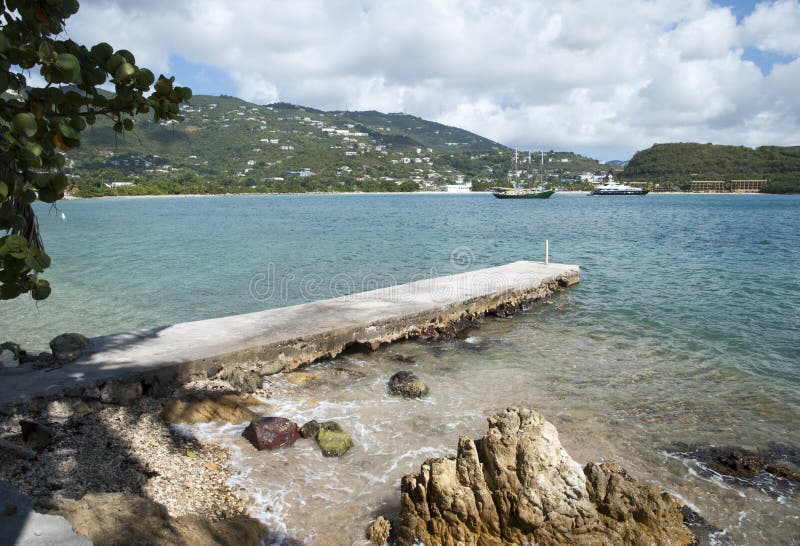 St Thomas Island Lindbergh Bay Image stock - Image du vierge, tropical ...