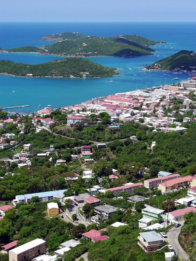 Caribbean Island Promenade stock photo. Image of promenade - 1664676