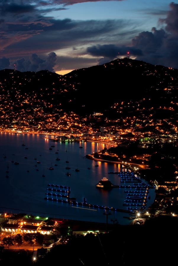 Charlotte Amalie, St Thomas, USVI Stock Image - Image of daytime ...