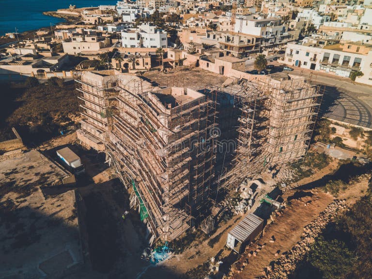 St. Thomas Tower Seen in Marsascala, Malta Editorial Photography ...