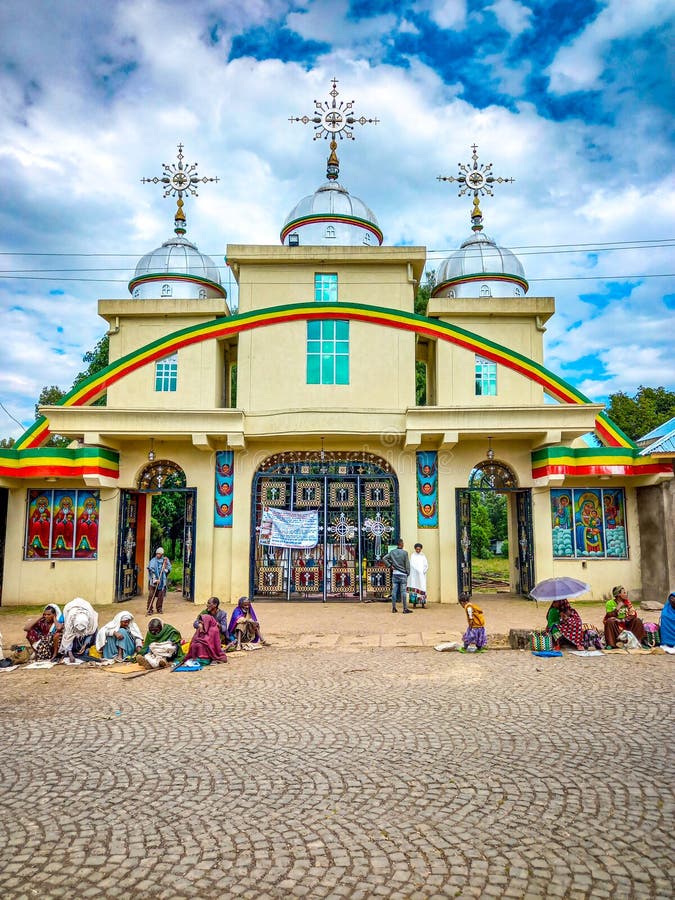 St. Trinity Church Injibara, Ethiopia Editorial Photography - Image of ...