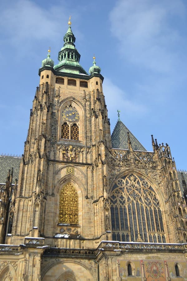 St. Vitus cathedral stock image. Image of catholicism - 37568371