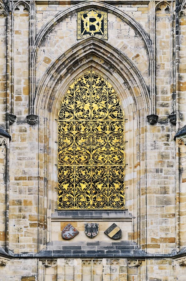 Cathedral window detail stock photo. Image of architecture - 70701796