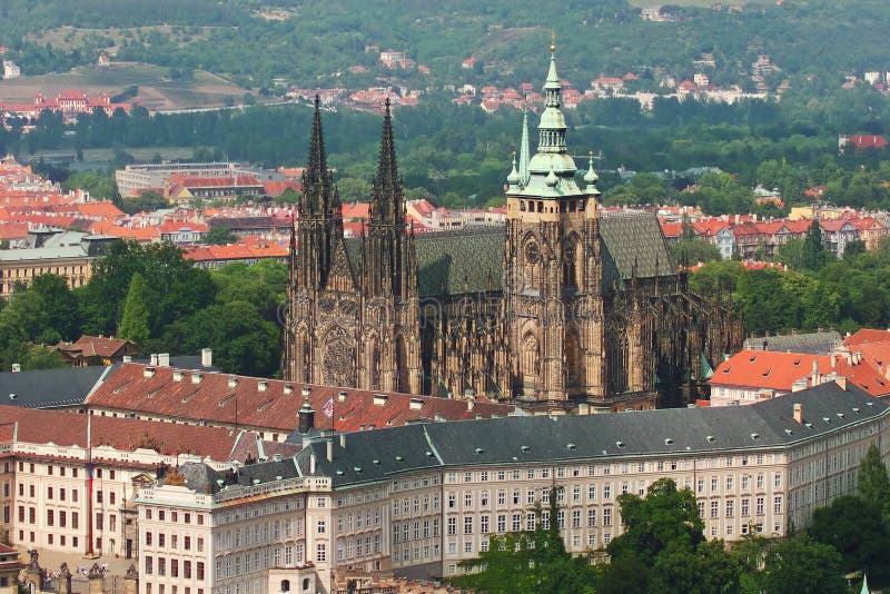 St Vitus, Prague Castle stock image. Image of castle, house - 2993549