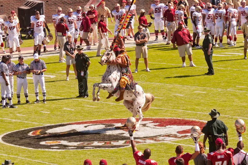 Staat Florida-Maskottchen-Leiter Osceola Redaktionelles Stockbild ...
