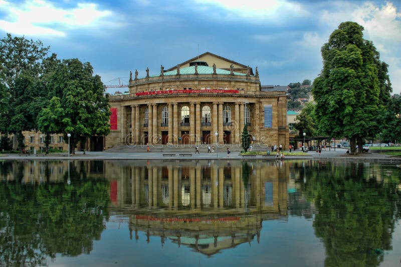 Staatsoper Stuttgart (Opera House) Stock Photo - Image of european ...