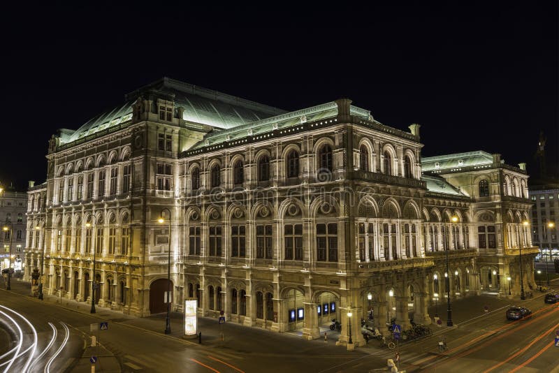 Staatsoper - ópera Del Estado De Viena Imagen de archivo - Imagen de ...