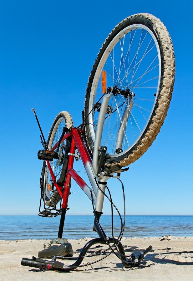 Stabile bike. stock photo. Image of cloud, wrong, scenery - 35647830