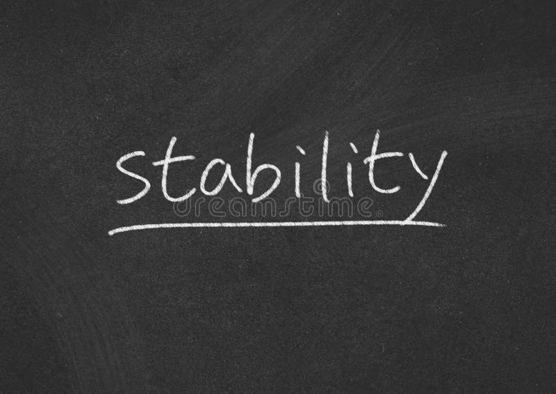 Word Stability stock image. Image of abstract, detail - 29040779