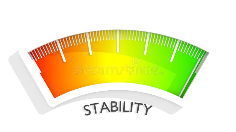 Stability Measuring Device with Arrow and Scale. Stock Video - Video of ...