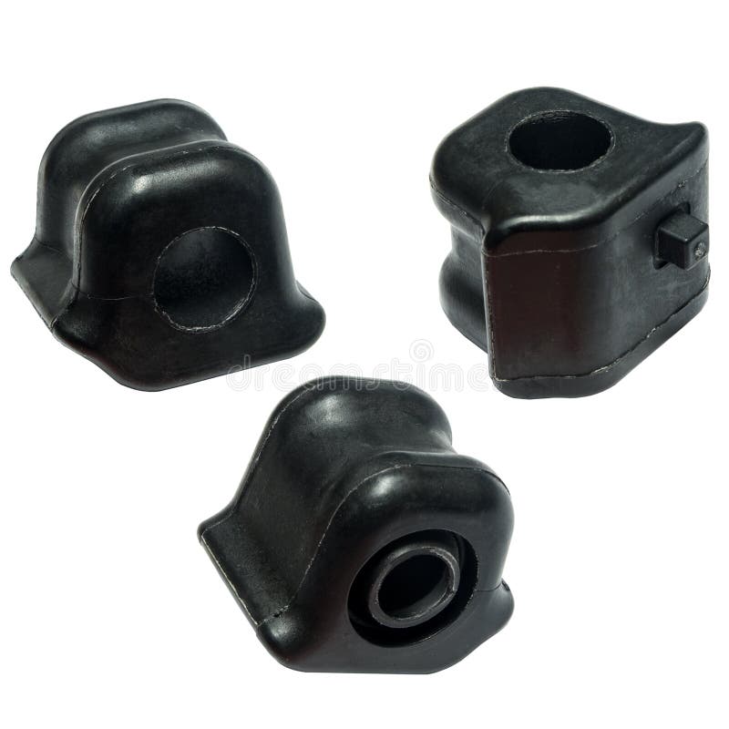 Stabilizer Bushing on a White Background Stock Image - Image of bushing ...