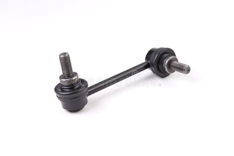 Stabilizer Rod for Car Isolated on White Background. New Car Parts ...