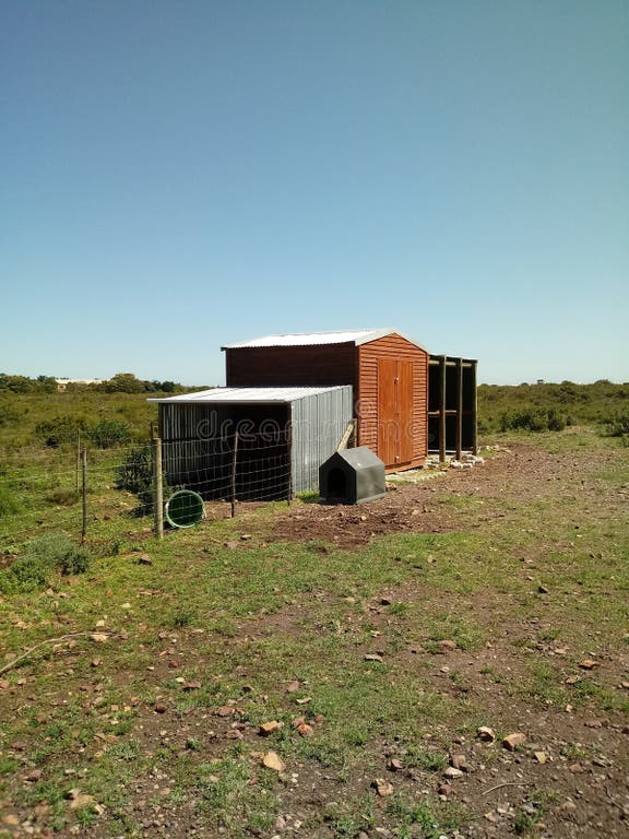 Stable Shack Storage Sky Grass Stock Image - Image of storage, stable ...