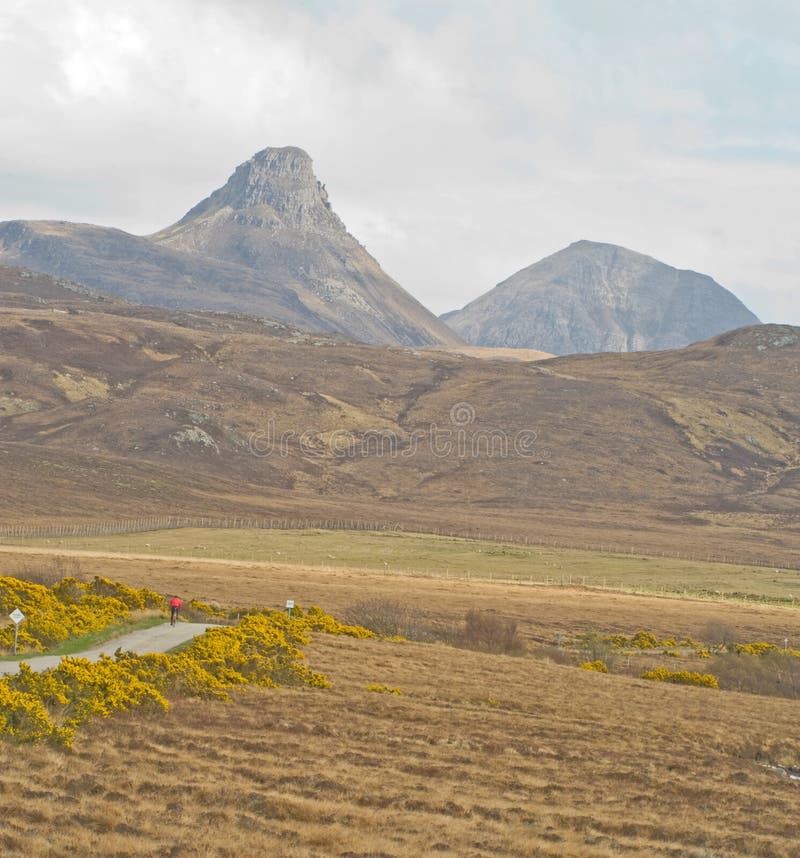 Stac Polly Viewed From The West. Stock Image - Image of rambler, miles ...