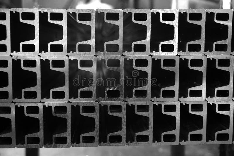 Stack of aluminum casting stock image. Image of stack - 82389451