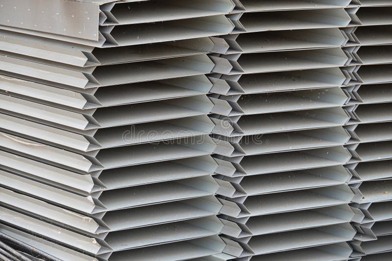 Stack of Anodized Aluminum Profile with Shape Extrusion Stock Photo ...