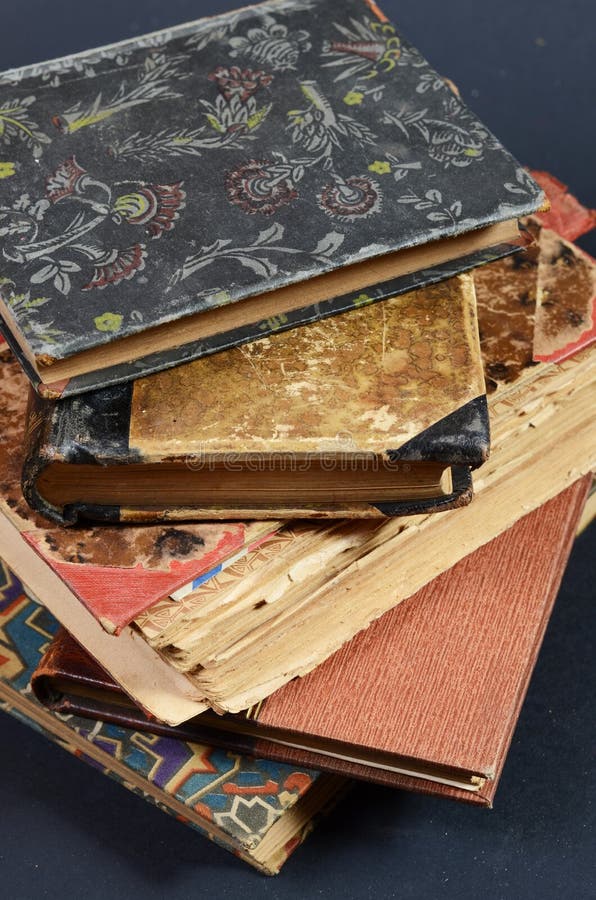 Stack antique books stock photo. Image of papers, paper - 40936842