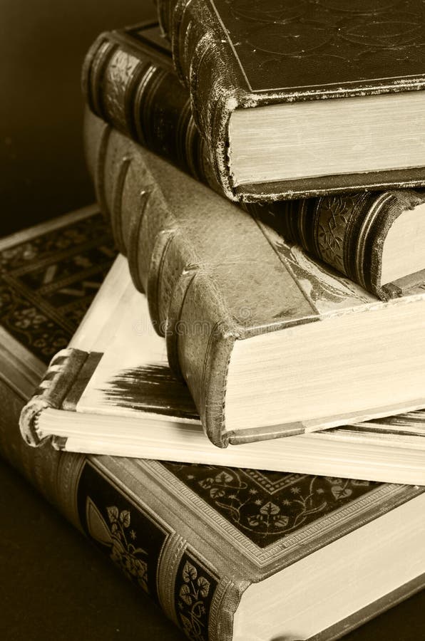 Antique books stock image. Image of decorated, stack - 50771031