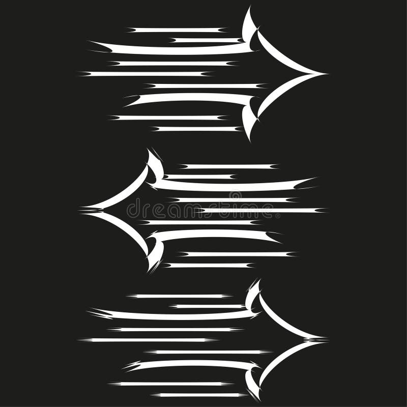 Stack Arrow Icon. Vertical Flow Arrows. High Speed Vector. Night ...