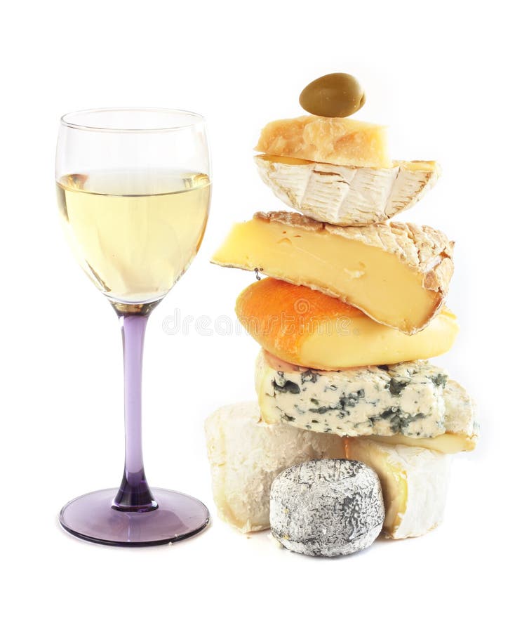 Stacked Tomme De Savoie Cheese Wheels Stock Image - Image of ...