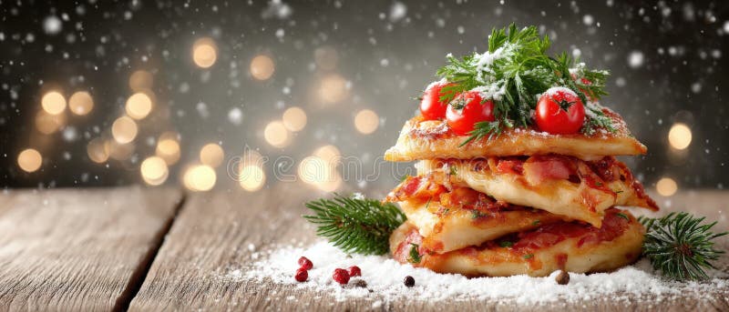 Stack of Assorted Fresh Food Items Arranged on a Wooden Table with ...